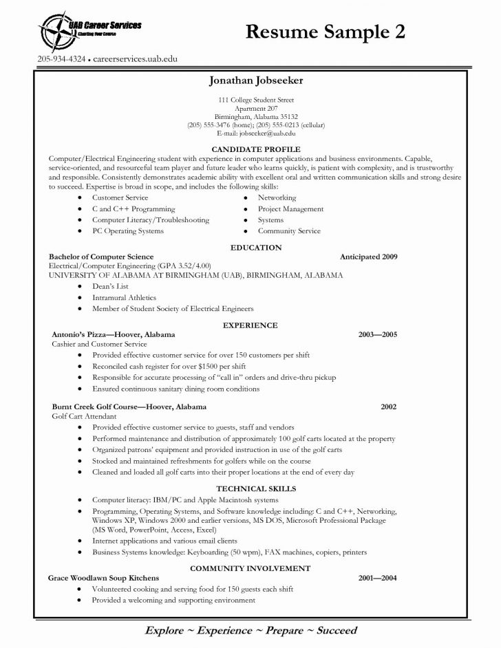 How to Make a Good College Resume Template - wikiresume.com