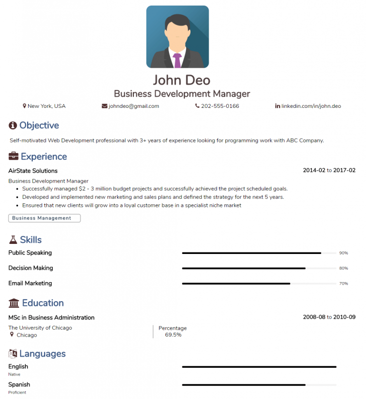 Create Resume Free - wikiresume.com