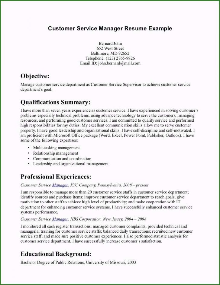Customer Service Resume Examples - wikiresume.com