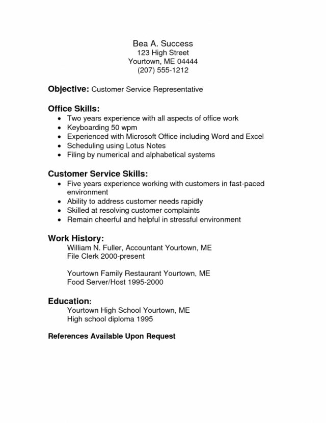 Customer Service Resume Examples - wikiresume.com