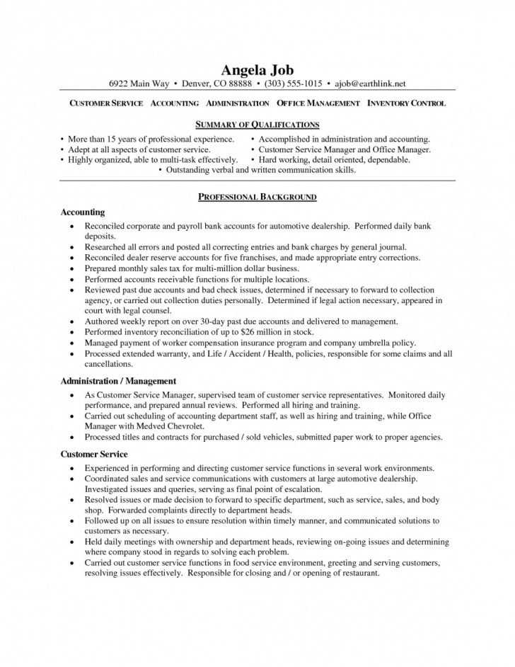 Customer Service Resume Skills - wikiresume.com