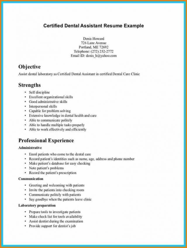 Points to Include on a Dental Assistant Resume - wikiresume.com