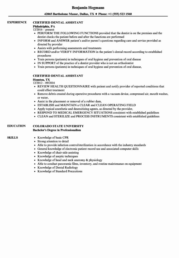 Points to Include on a Dental Assistant Resume - wikiresume.com
