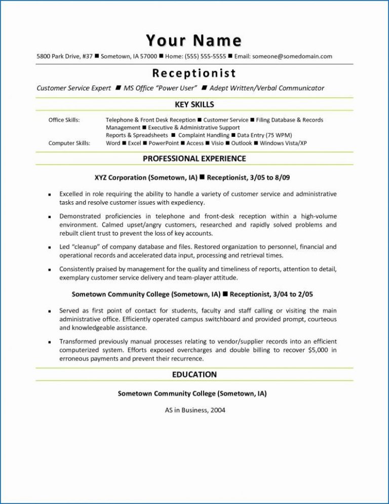 Examples Of Objectives For Resumes - wikiresume.com