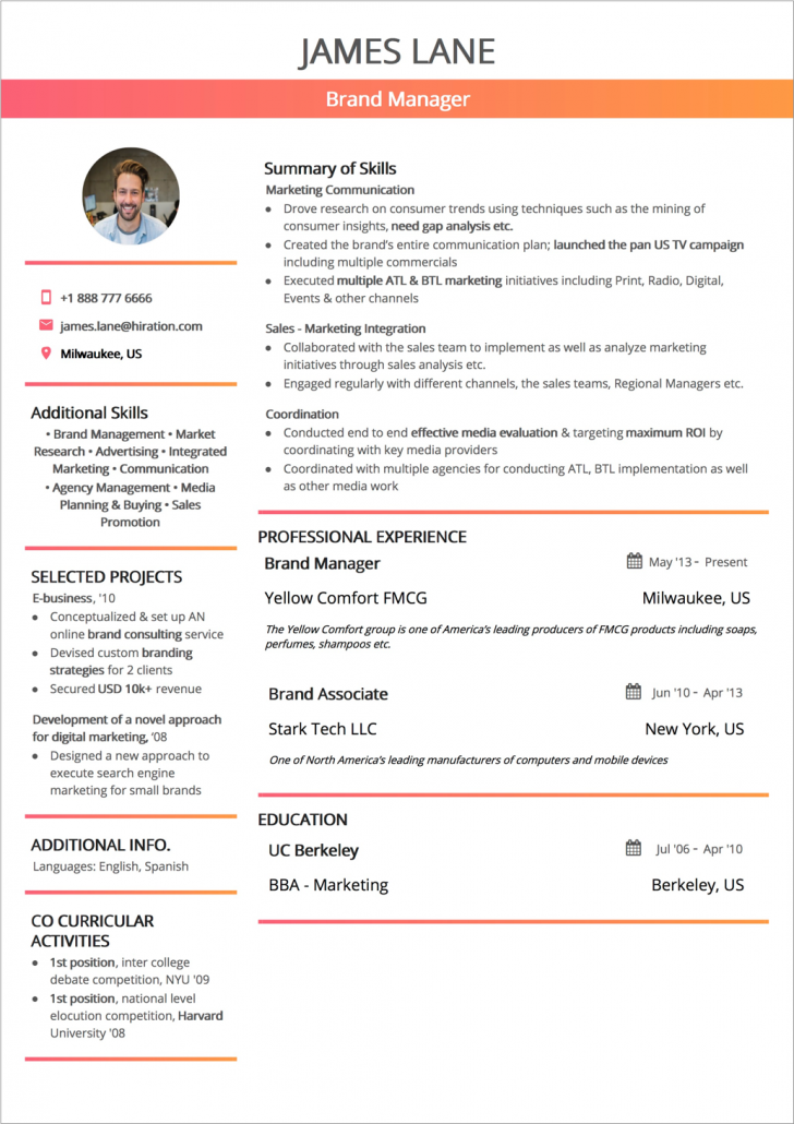 Functional Resume Template - wikiresume.com