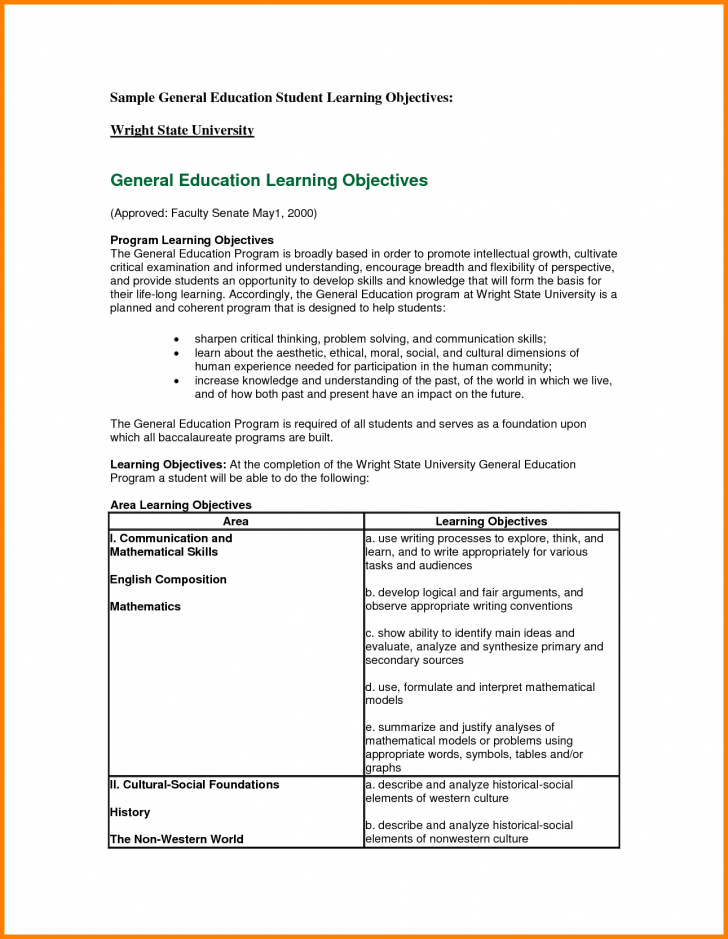 General Objective For Resume - wikiresume.com