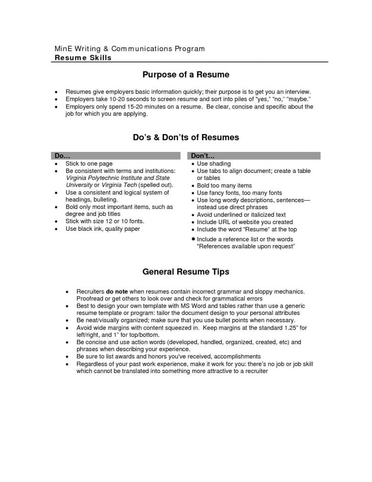 Good Objective For Resume - wikiresume.com