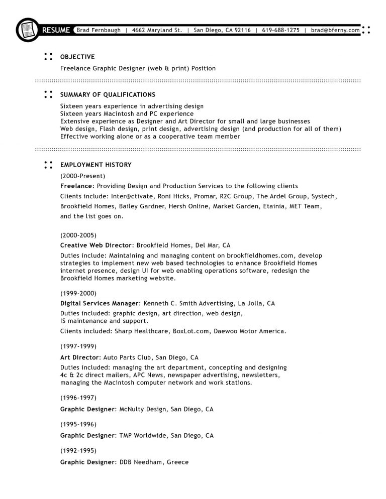 Essential Things in Graphic Designer Resume Ideas - wikiresume.com