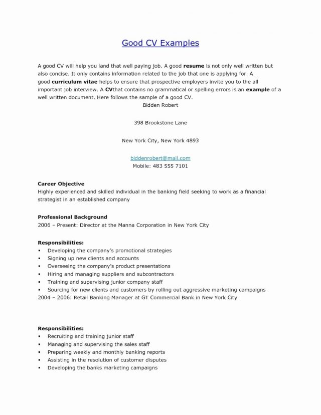 The Great Resume Examples Format You Must Know - wikiresume.com