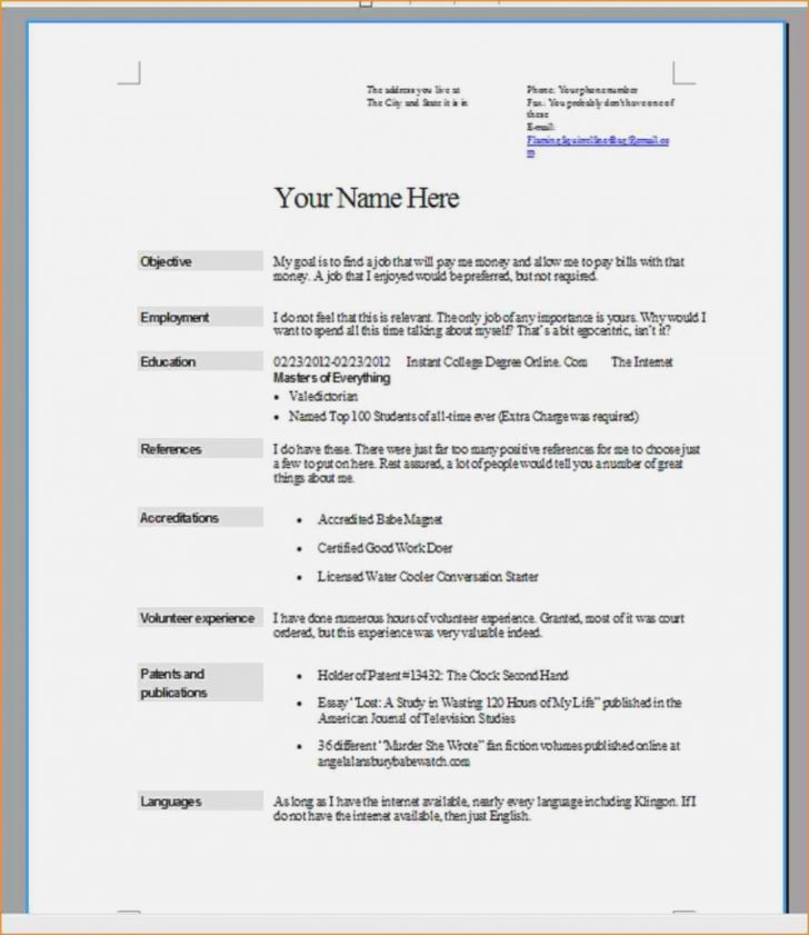 How To Do A Resume - wikiresume.com