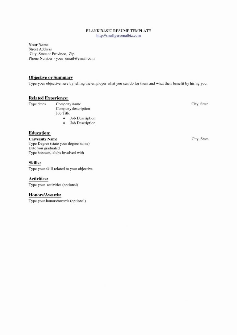 How To Type A Resume - wikiresume.com
