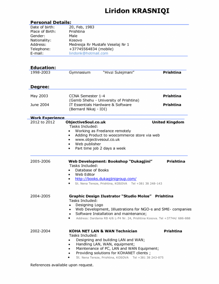 How To Write A Good Resume - wikiresume.com