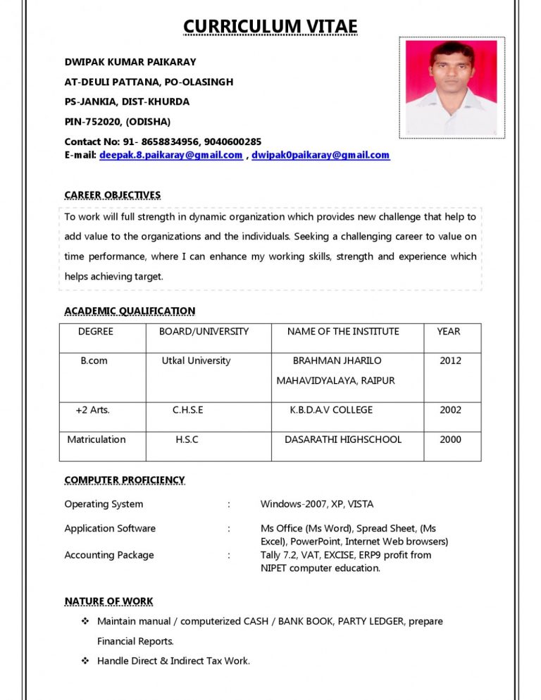 How To Write A Resume - wikiresume.com