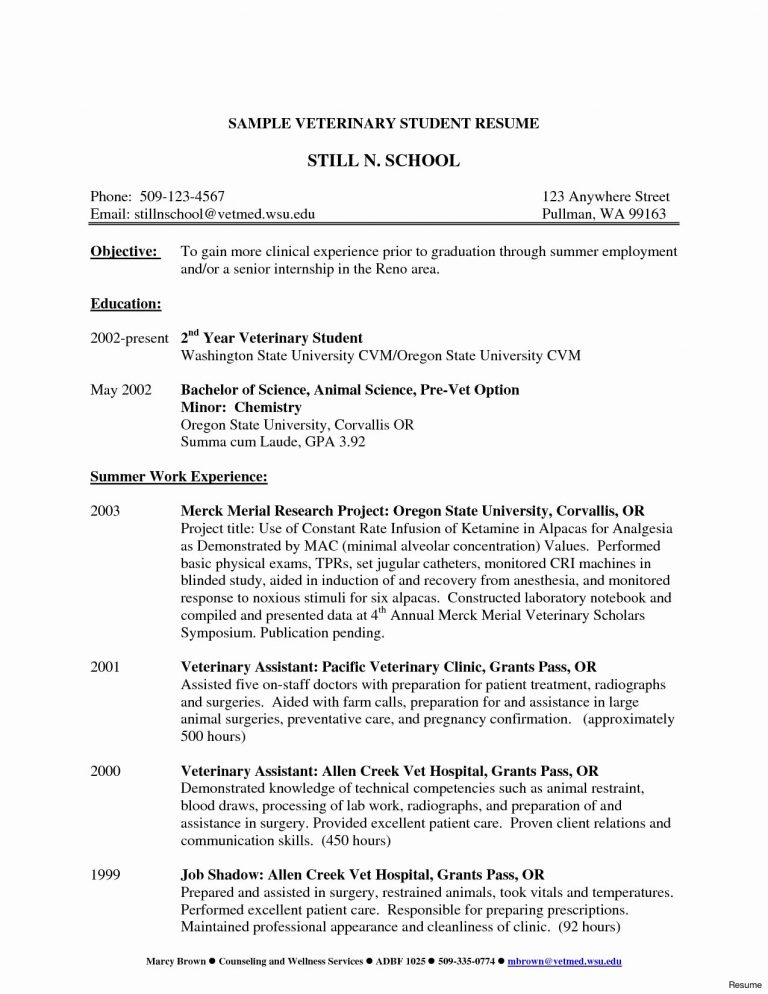 New Grad Nurse Resume - wikiresume.com