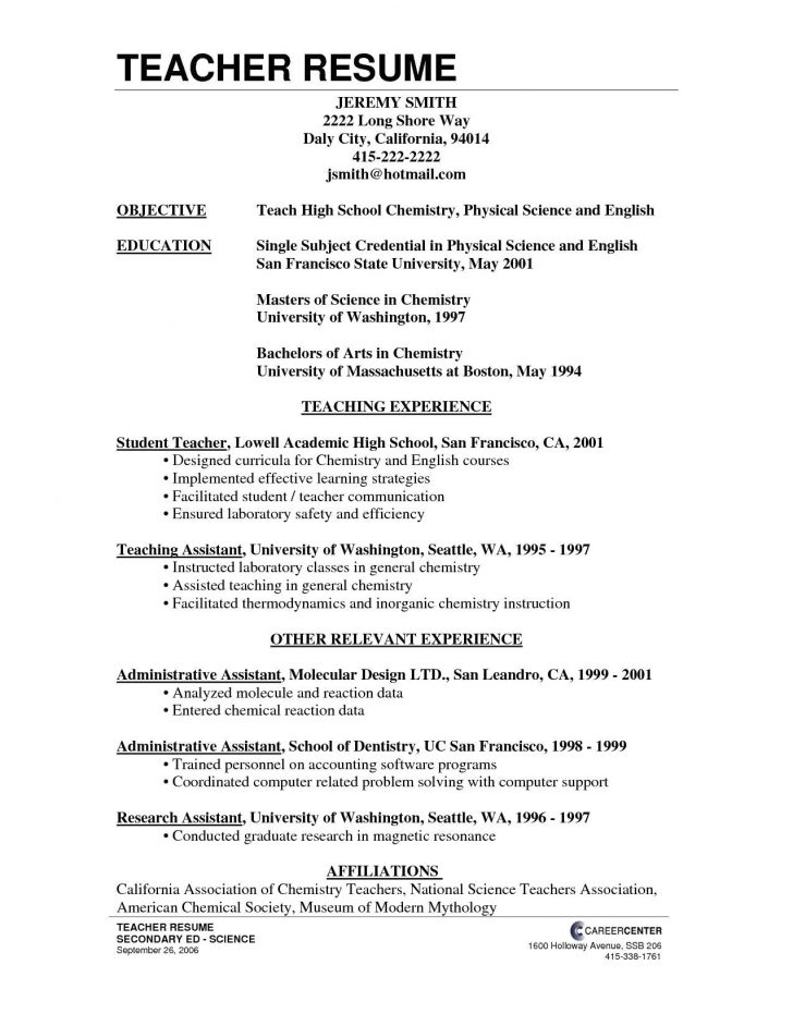 How to Write a New Teacher Resume - wikiresume.com