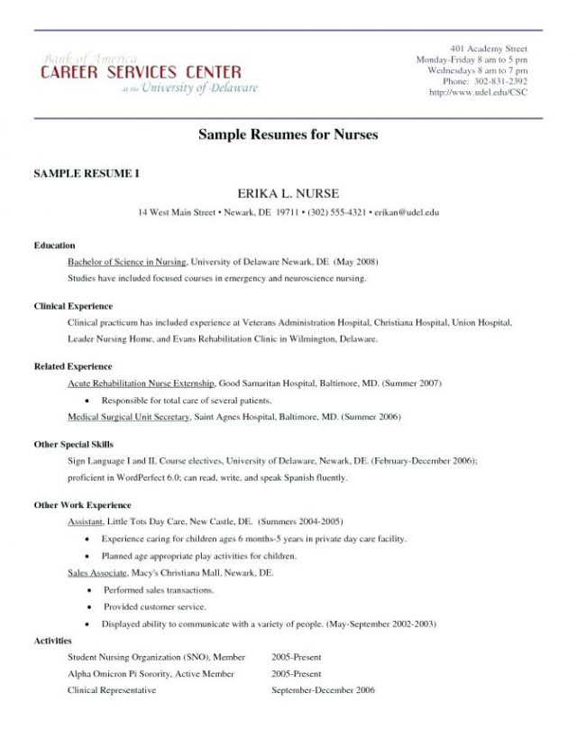 How to Write a Professional Nursing Resume - wikiresume.com