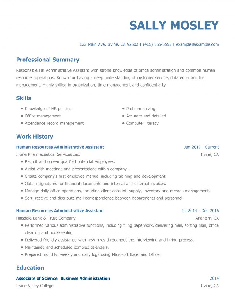 Things to Consider in Making a Perfect Resume Example - wikiresume.com