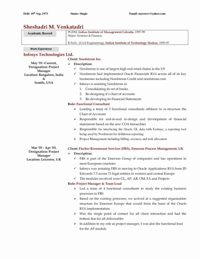 Professional Profile Resume Example Resume Sample Profile Valid Profile ...
