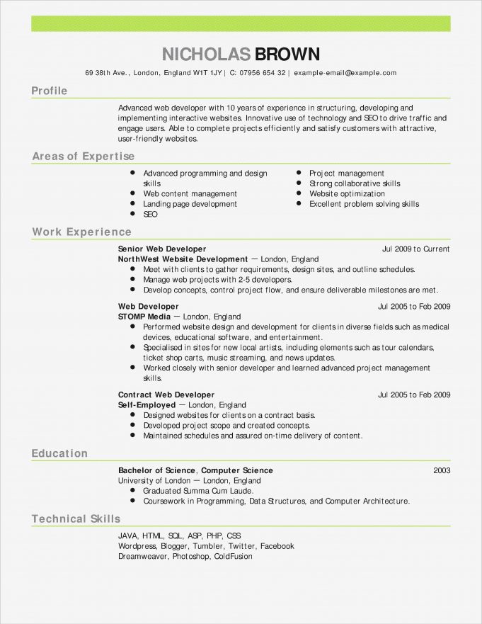 Professional Profile Resume Example to Apply - wikiresume.com