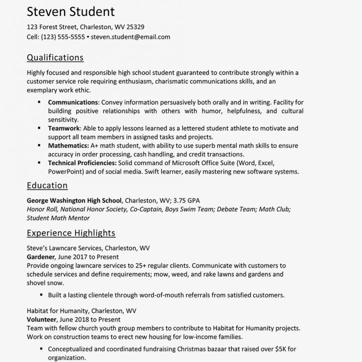 Professional Profile Resume Example Writing A Profile For A Resume ...