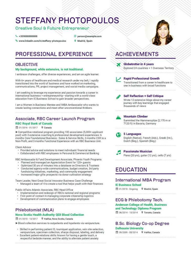 Professional Resume Examples - wikiresume.com