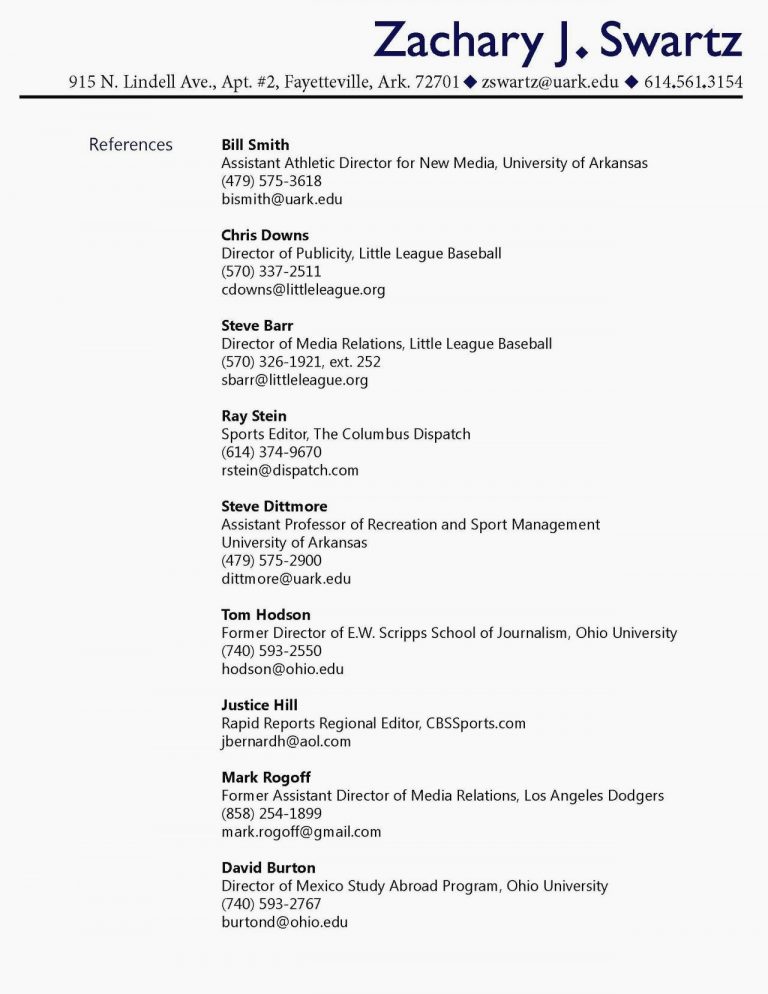 How to Edit the References of Resume Properly - wikiresume.com
