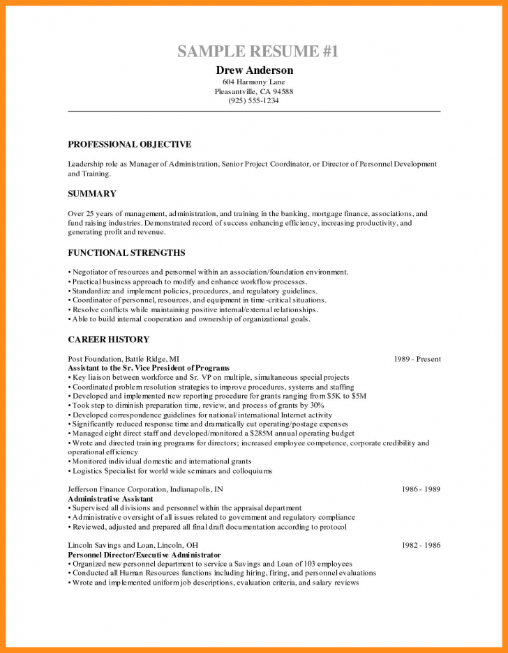 Resume Examples For Jobs - wikiresume.com