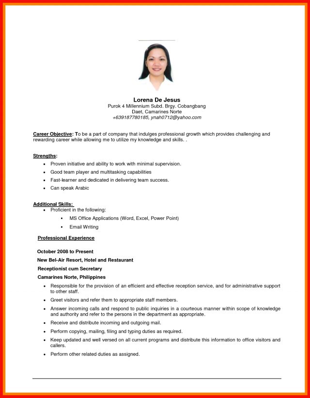 Writing Tips to Make Resume Objective with Examples - wikiresume.com