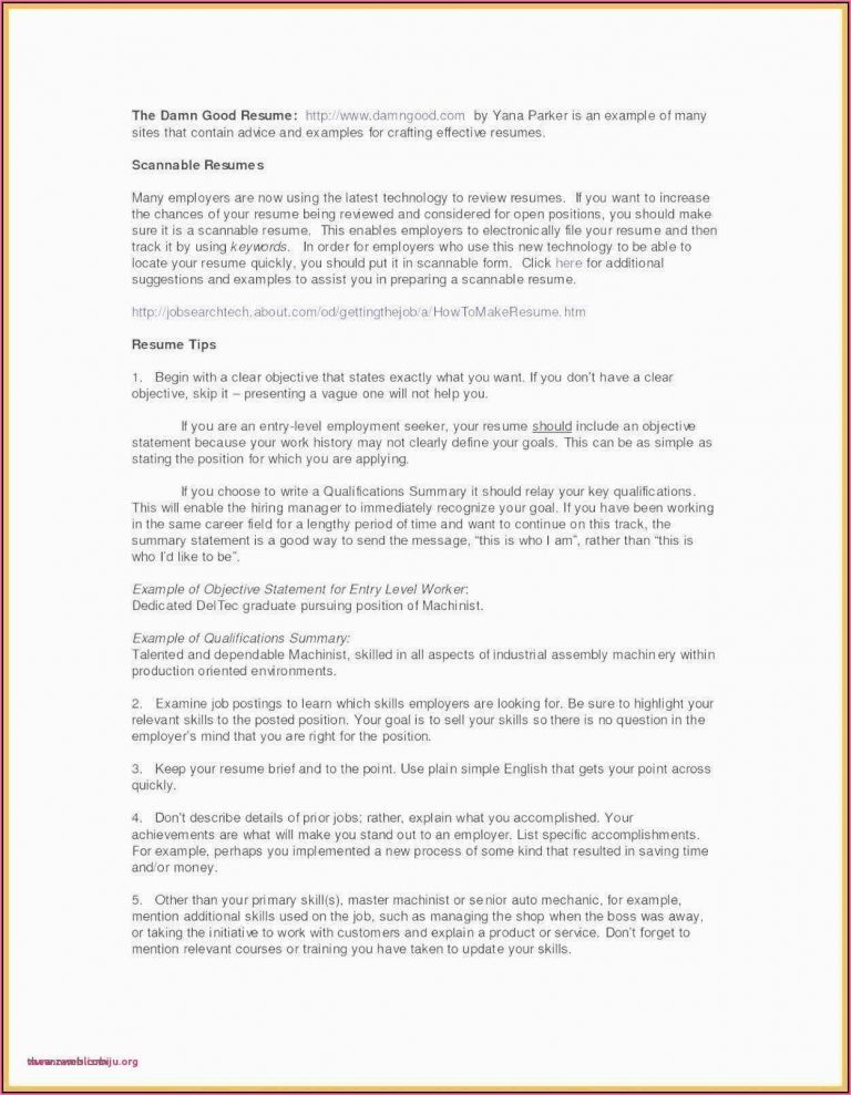 Resume Objective Statement - wikiresume.com