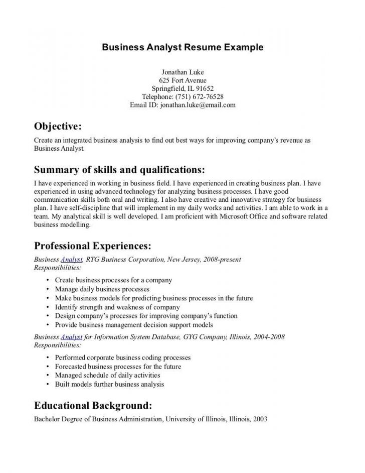 Resume Objective Statement - wikiresume.com