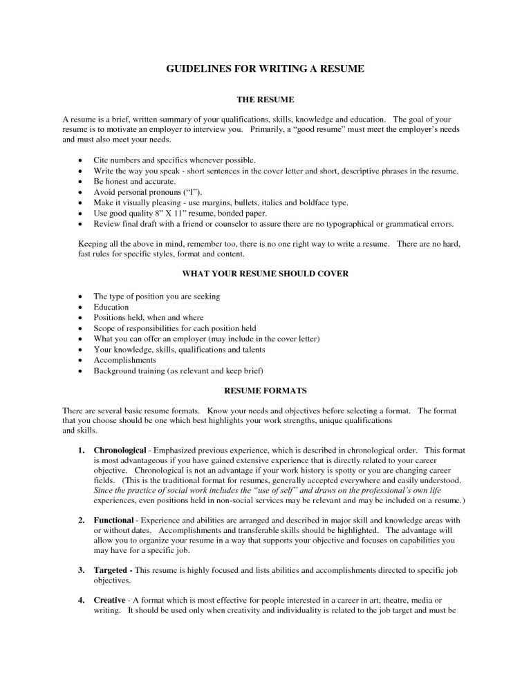 Easy Ways to Write Your Resume Summary Statement - wikiresume.com