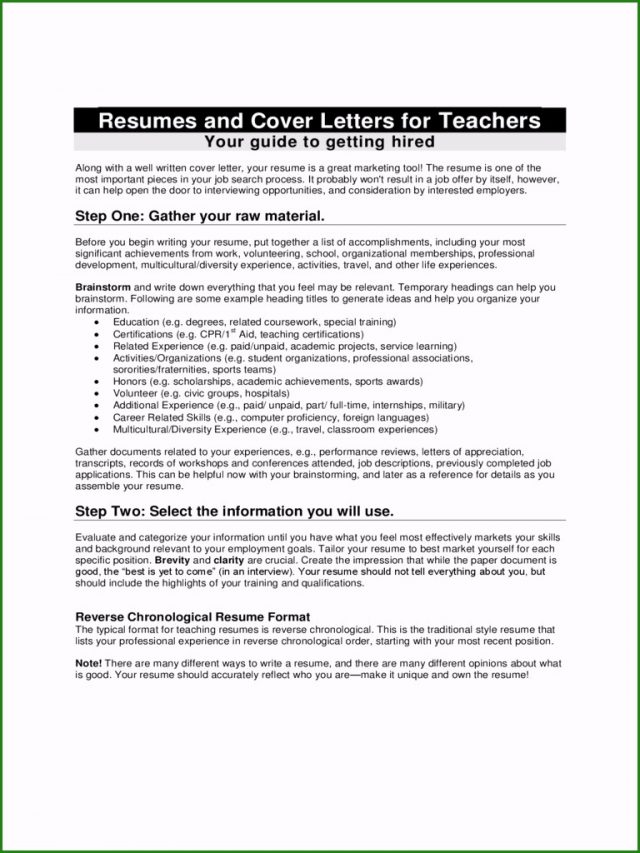 4 Easy Tips to Write a Teacher Cover Letter Example - wikiresume.com
