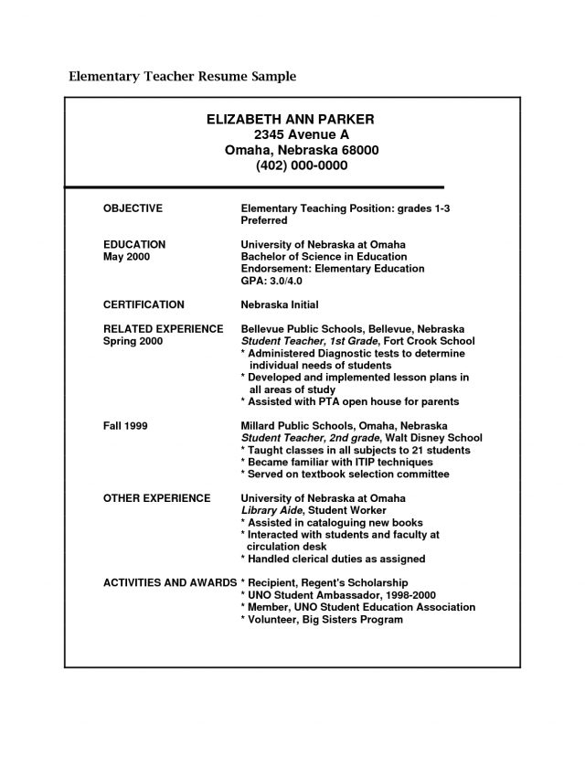 5 Details in Teaching Resume Examples - wikiresume.com